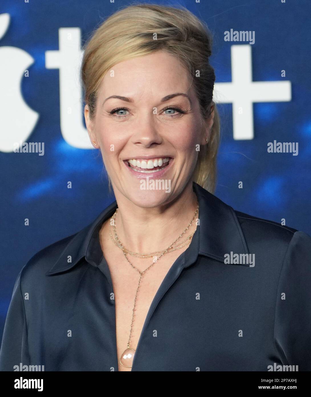 Andrea Anders arrives at the Apple Original Series' TED LASSO Season 3 ...