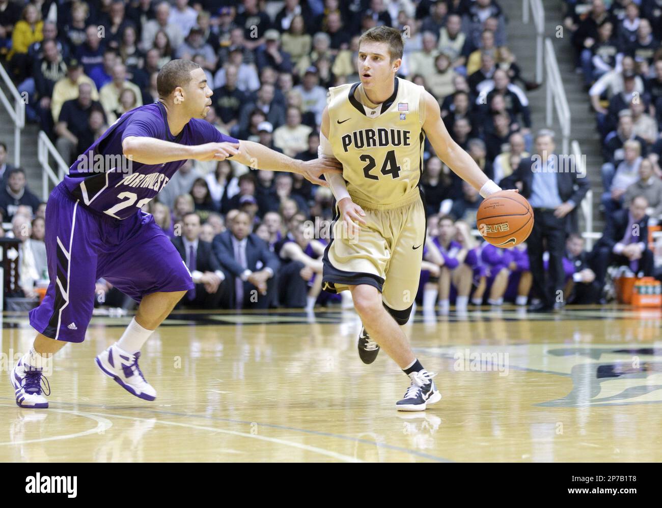 December 31 2010: Ryne Smith of Purdue looks to pass at the top of the ...