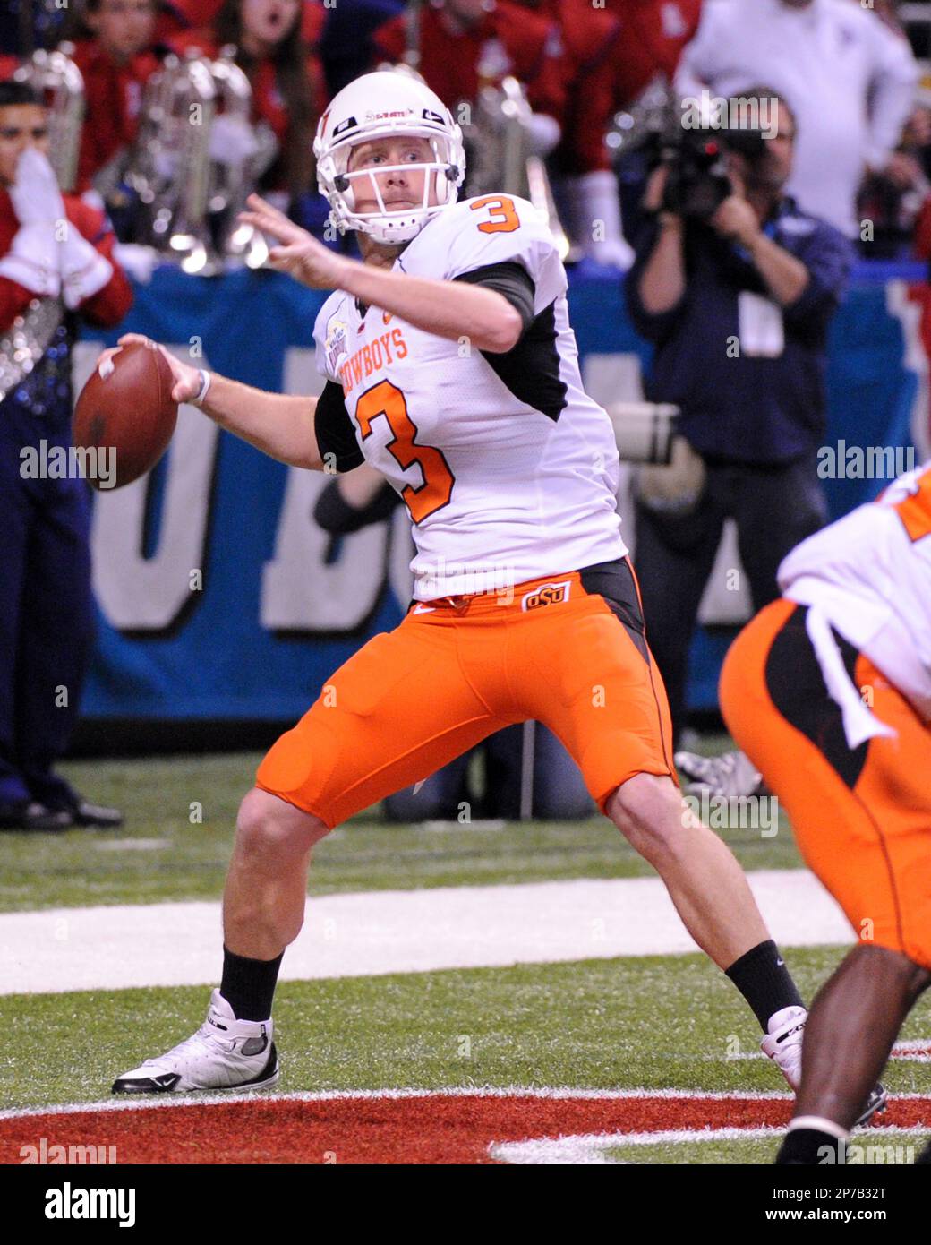 Dec 29, 2010.. Brandon Weeden #3 of the Oklahoma State Cowboys vs the ...