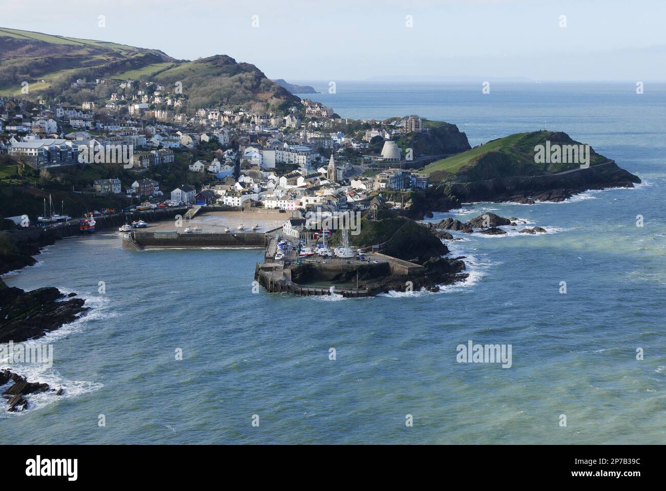 Ilfracombe Devon England Ilfracombe, North Devon, England Stock Photo