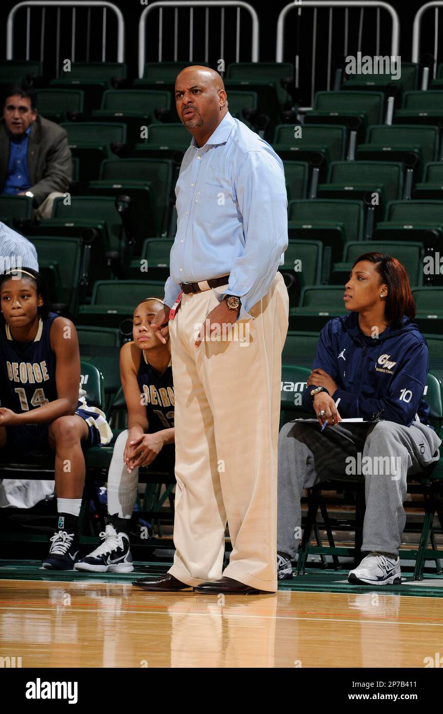 December 28, 2010: Head coach Mike Bozeman of the George Washington ...