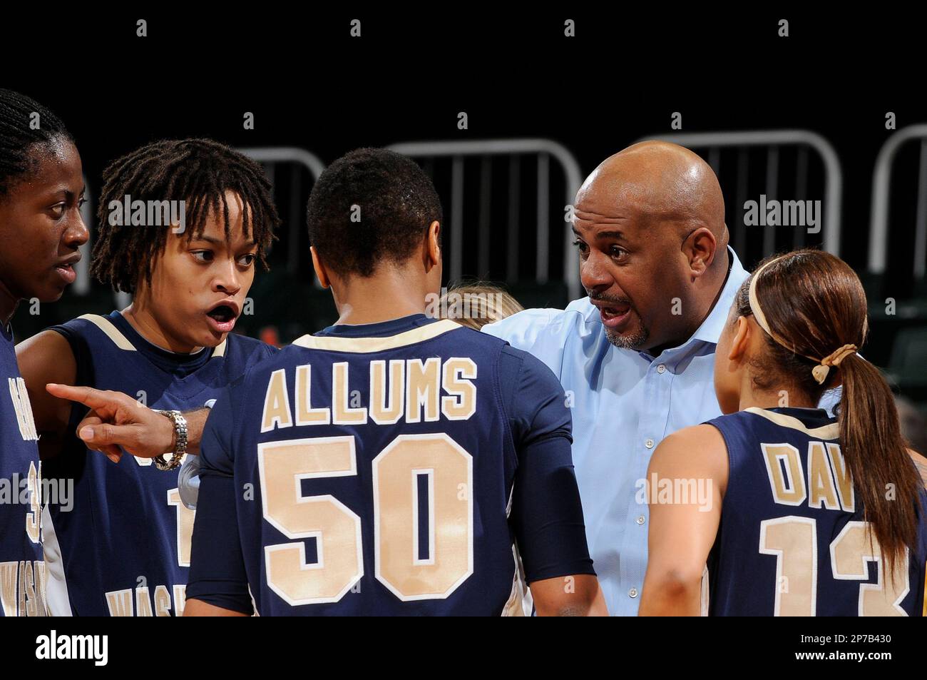 December 28, 2010: Head coach Mike Bozeman of the George Washington ...