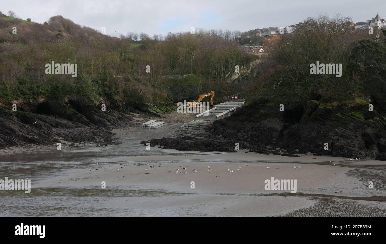Ilfracombe Water Sports Centre under construction. Ilfracombe. Devon ...