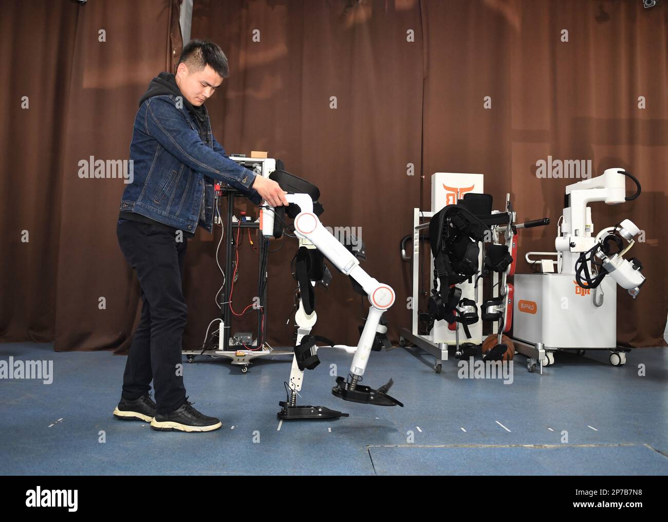 Chengdu, China's Sichuan Province. 6th Mar, 2023. A scientific ...