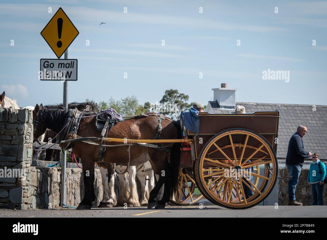 Everyday Life In Ireland Stock Photo - Alamy
