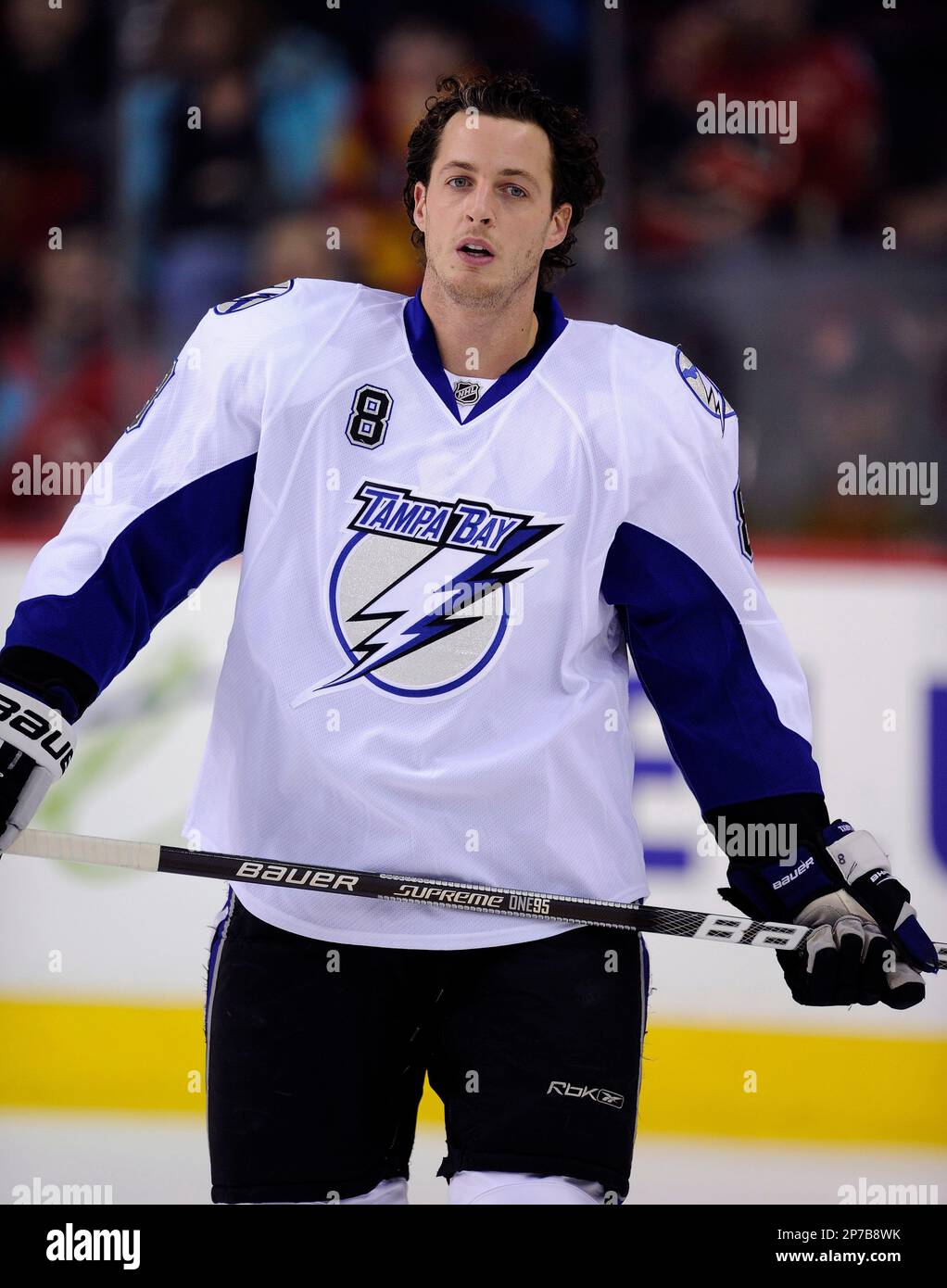 NHL player profile photo on Tampa Bay Lightning's Randy Jones during a ...