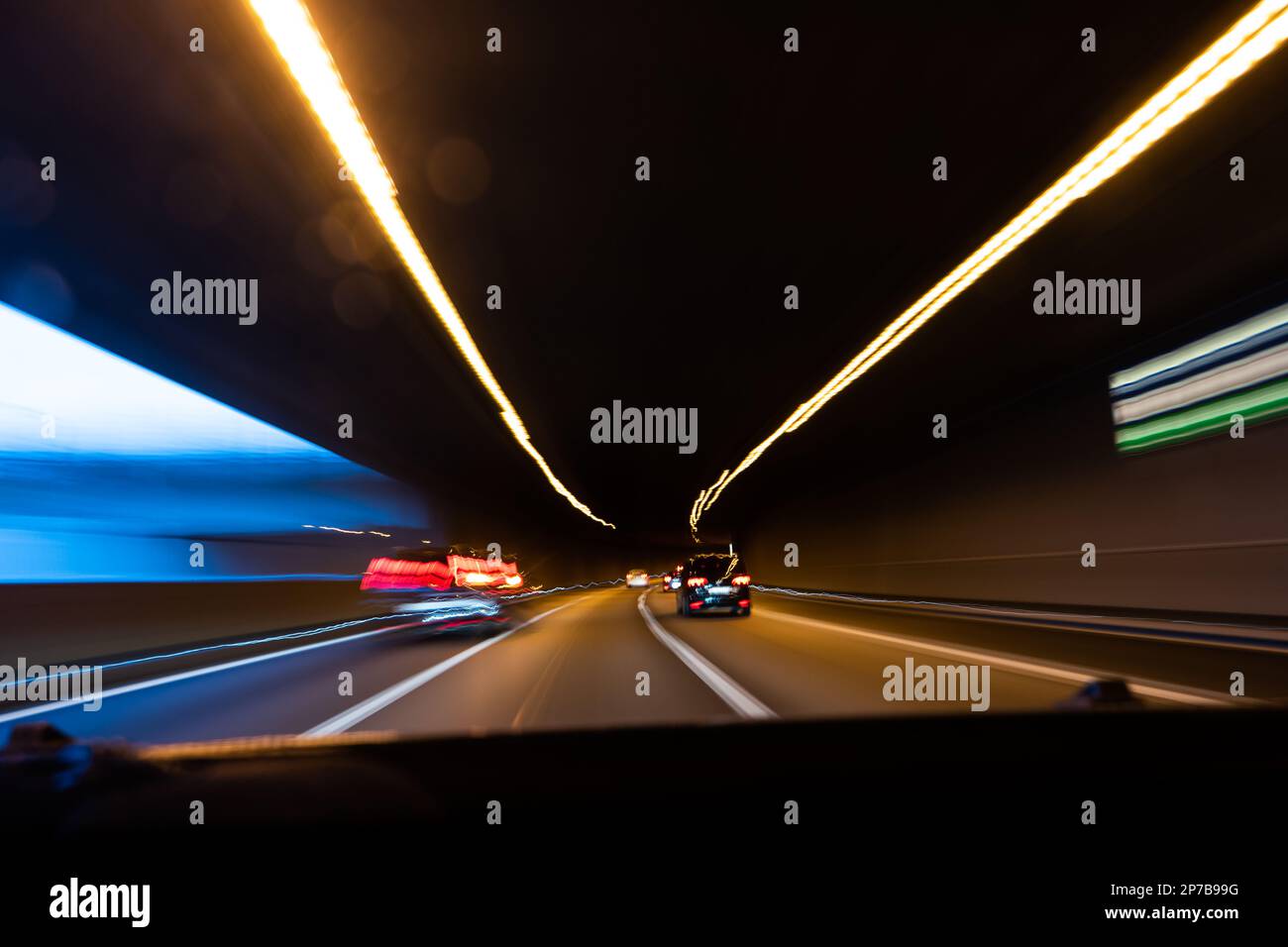 Dashboard lights driving night hi-res stock photography and images - Alamy