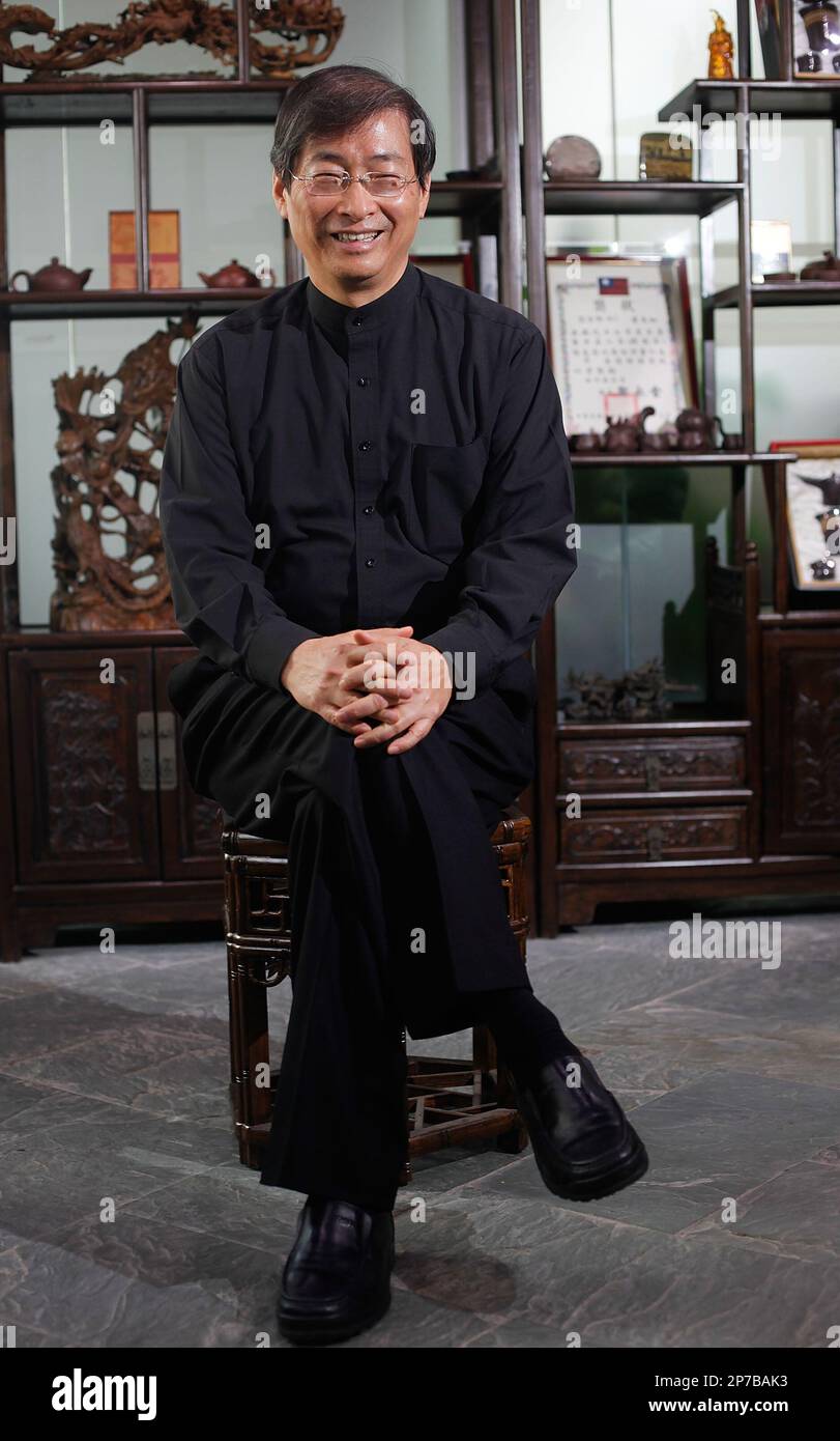 Chang An-lo, president of the China Unification Promotion Party(CUPP ...