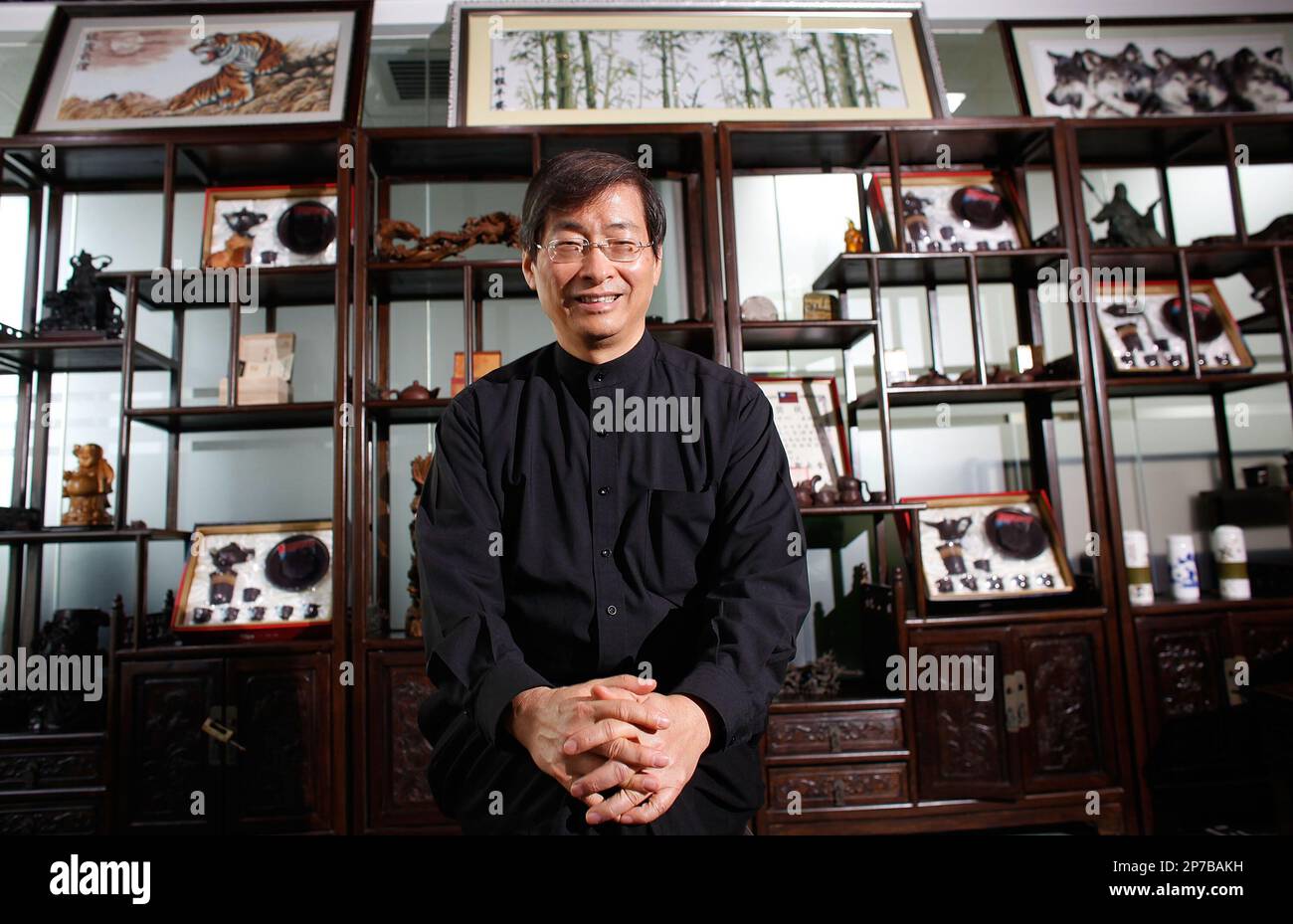 Chang An-lo, president of the China Unification Promotion Party(CUPP ...