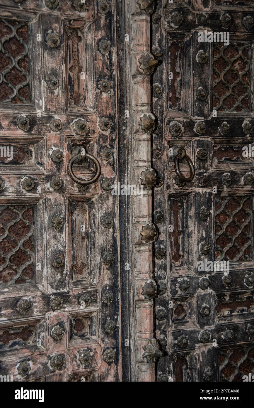 Door leading to Japanese garden entrance at the Maple Corridor ...