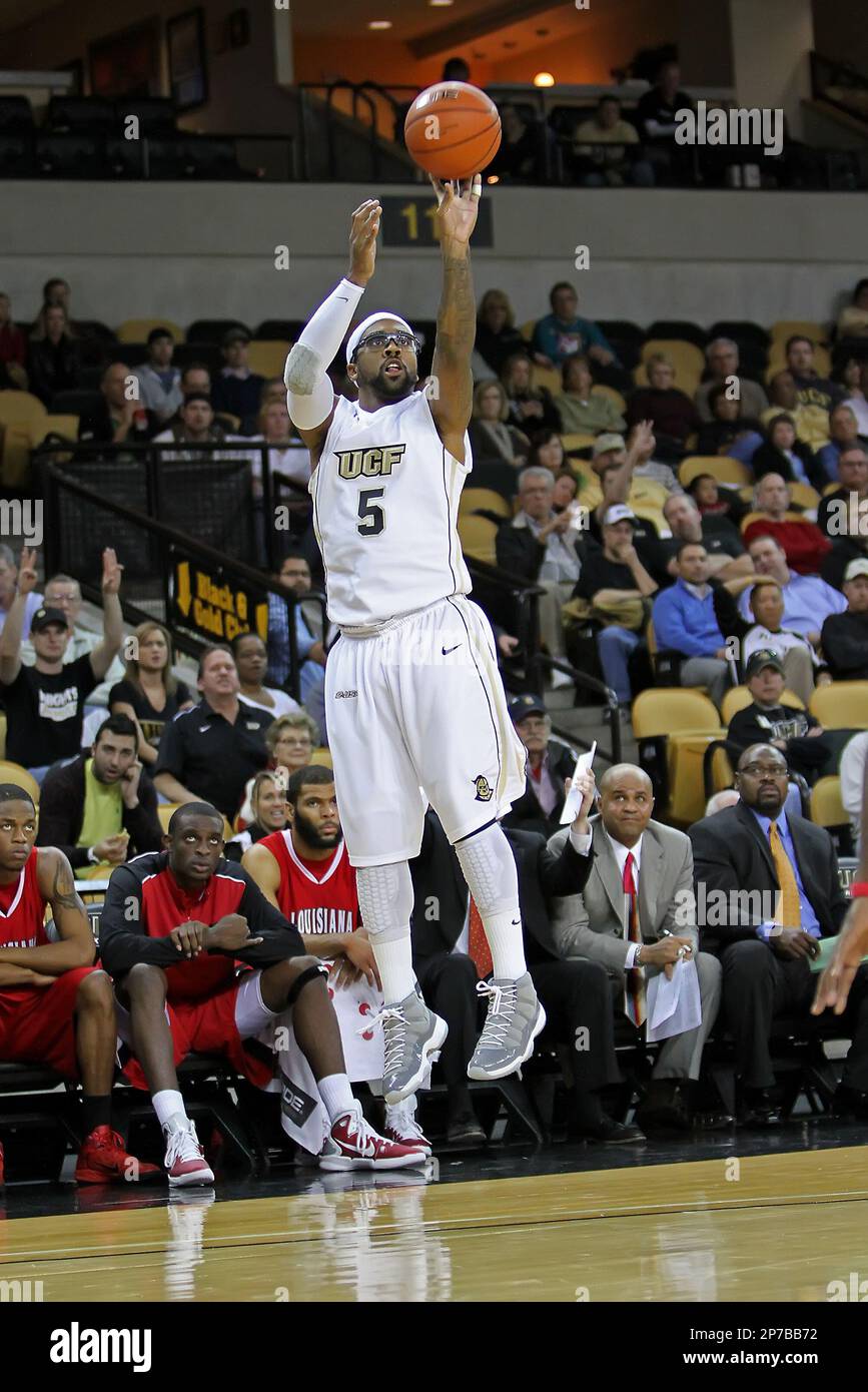 Central Florida guard Marcus Jordan (5) shoots the ball against ...