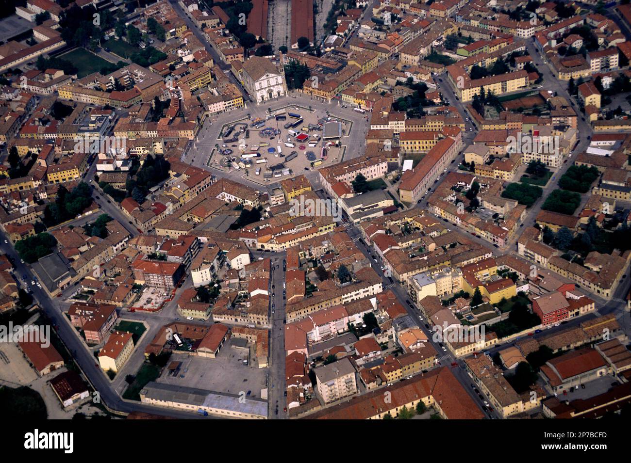 aerial view of Palmanova Palmanova Stock Photo - Alamy