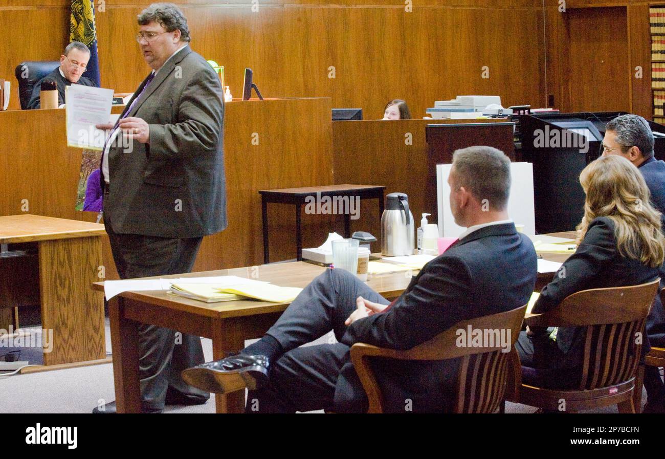 John Storkel, attorney for Bruce Turnidge gives closing arguments as ...