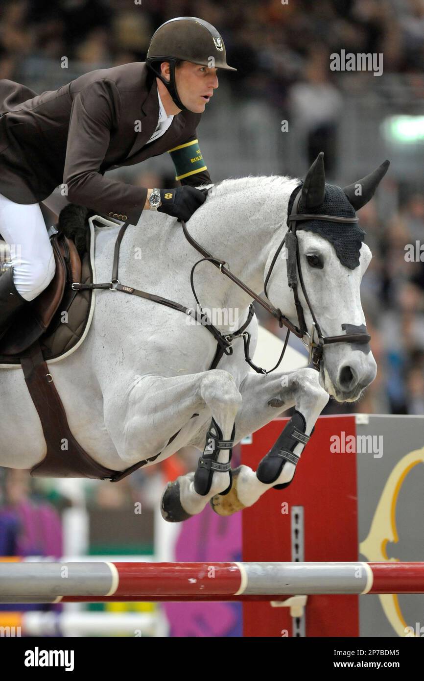 French Kevin Staut jumps on horse Silvana De Hus to win the FEI World ...