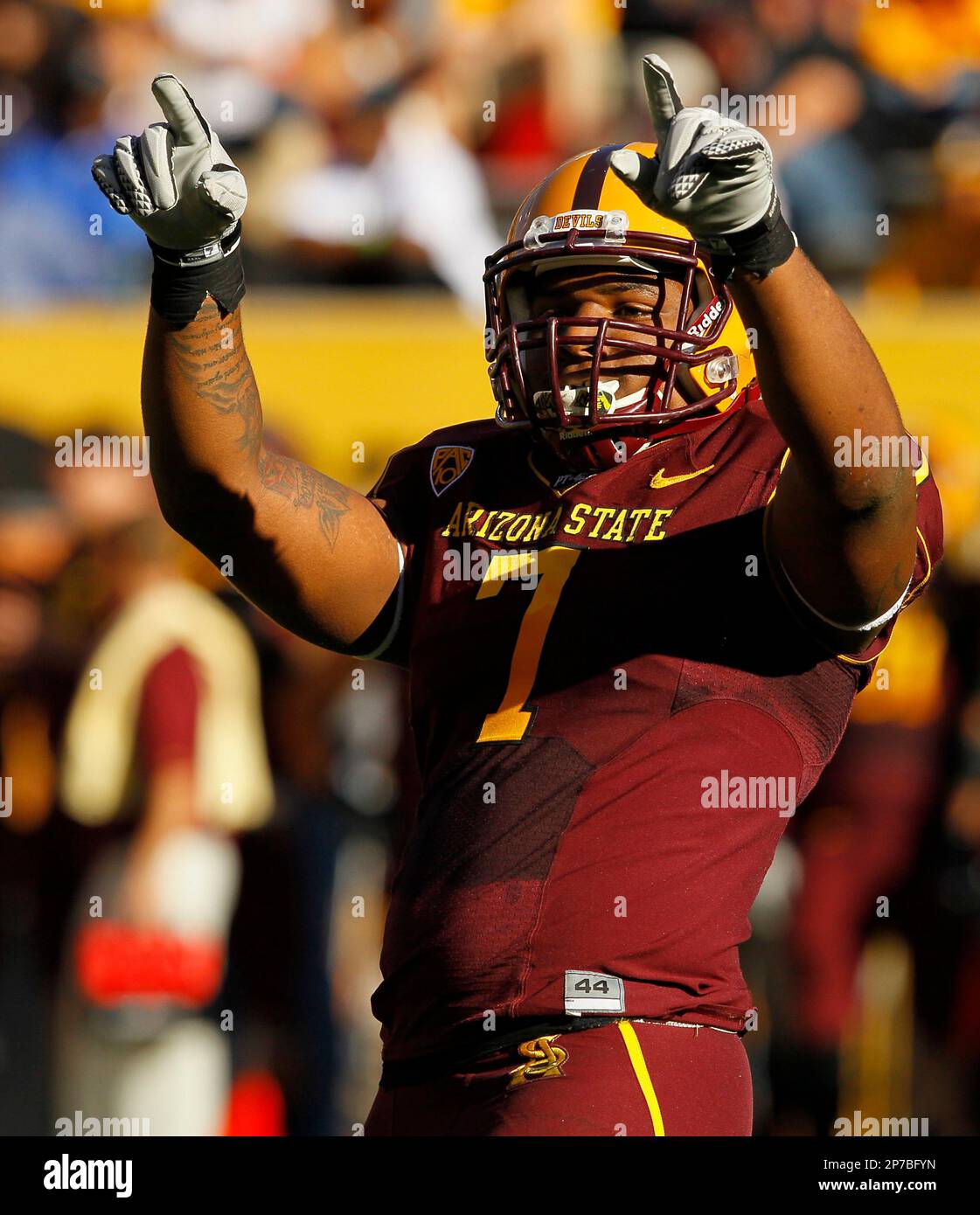 Arizona State Sun Devils linebacker Vontaze Burfict in the first ...