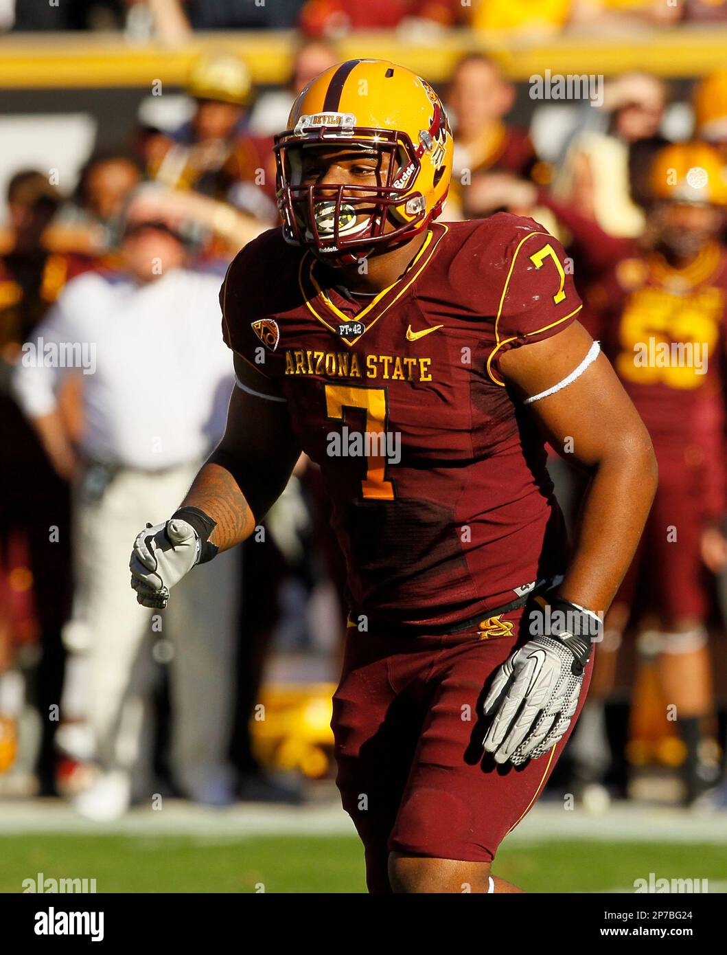 Arizona State Sun Devils linebacker Vontaze Burfict in the first ...