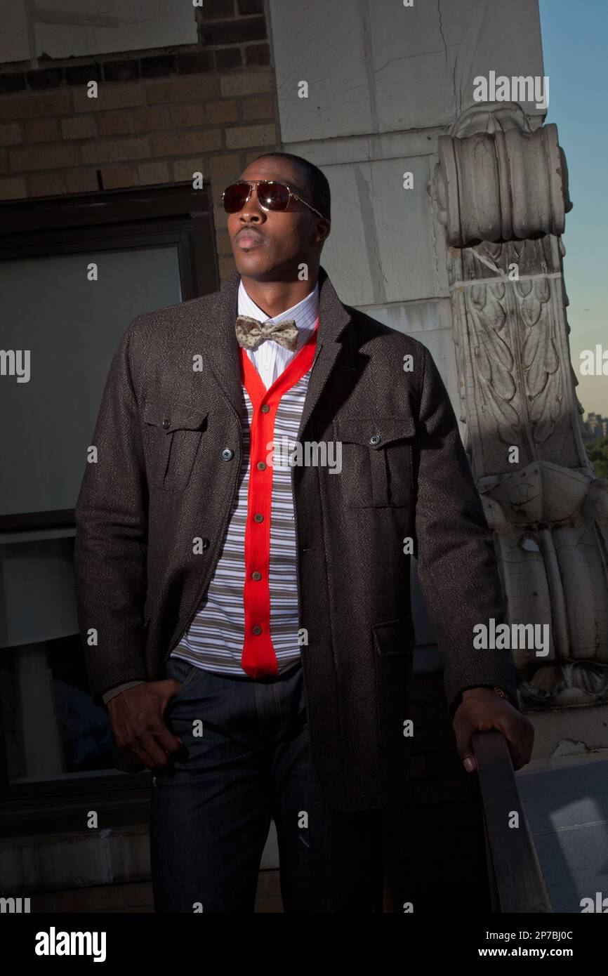 Orlando Magic center Dwight Howard Orlando poses for a portrait .Shot ...