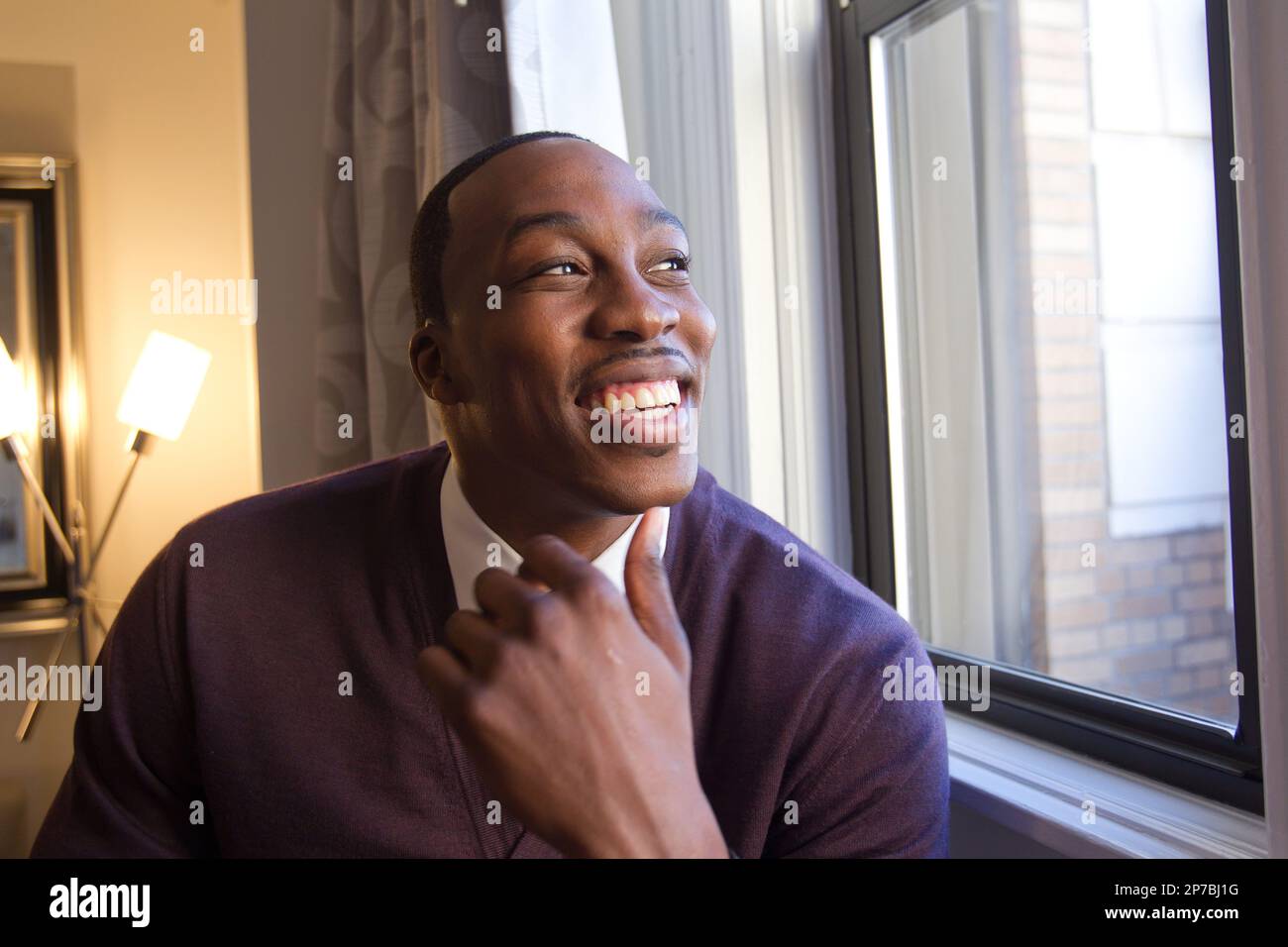 Orlando Magic center Dwight Howard Orlando poses for a portrait .Shot ...