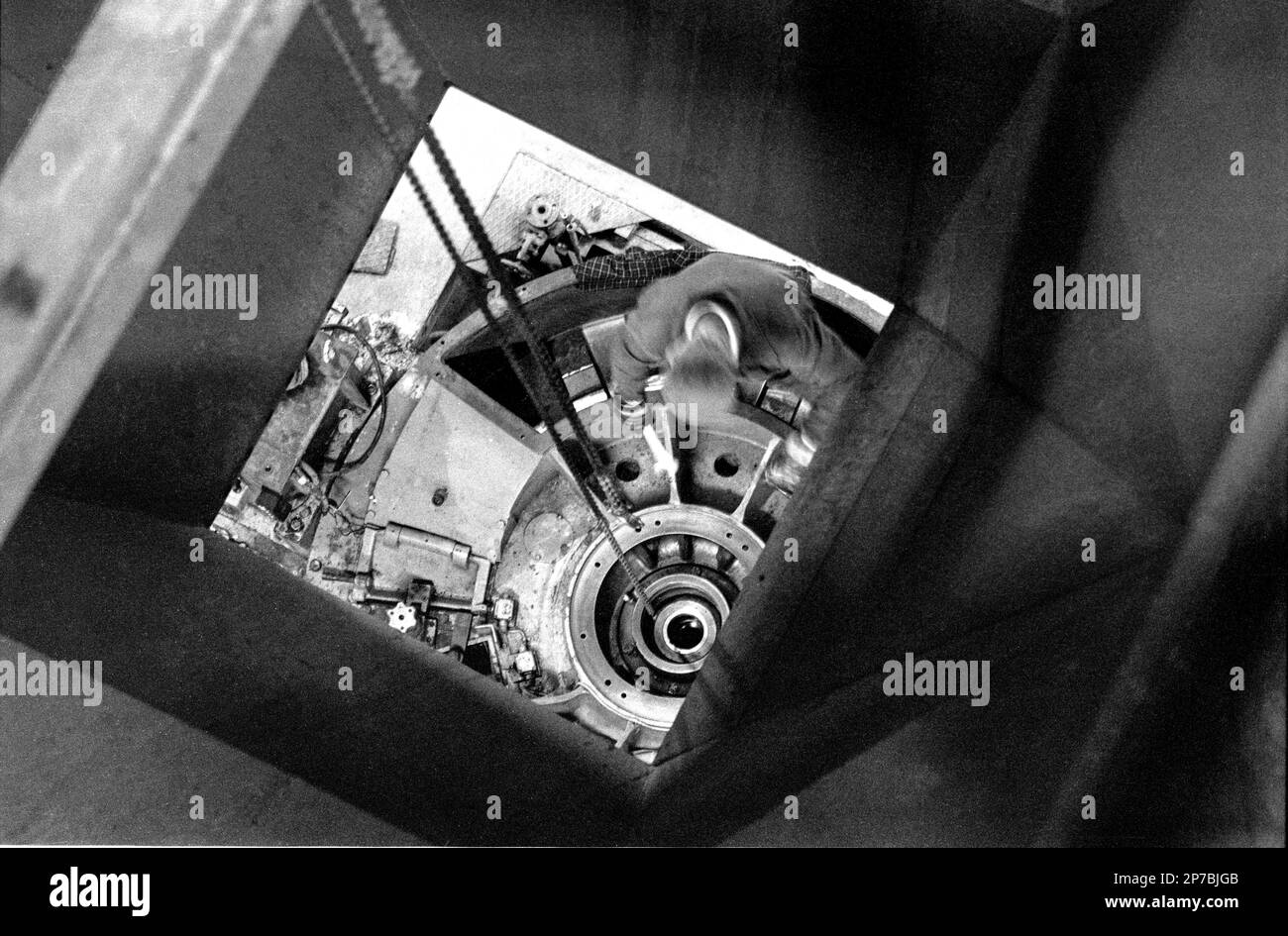 BW work in industry Stock Photo - Alamy