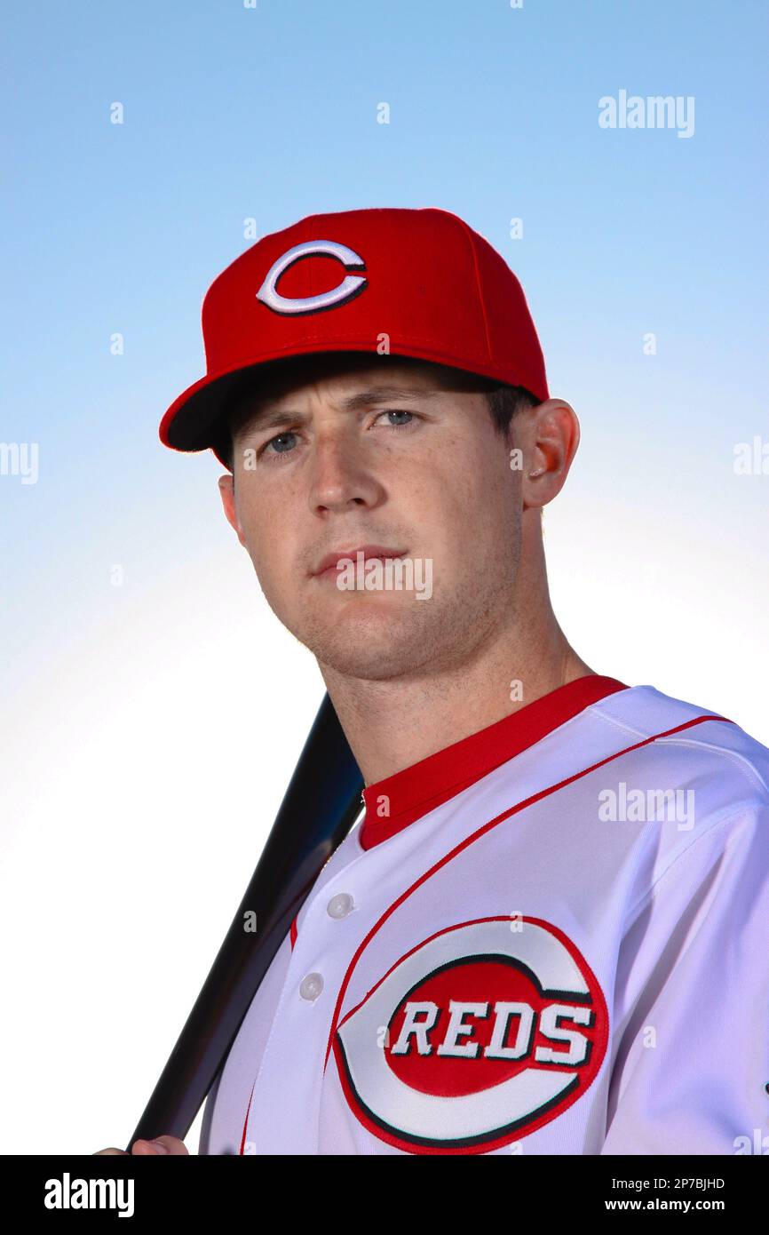 Outfielder Drew Stubbs of the Cincinnati Reds for a portrait during ...