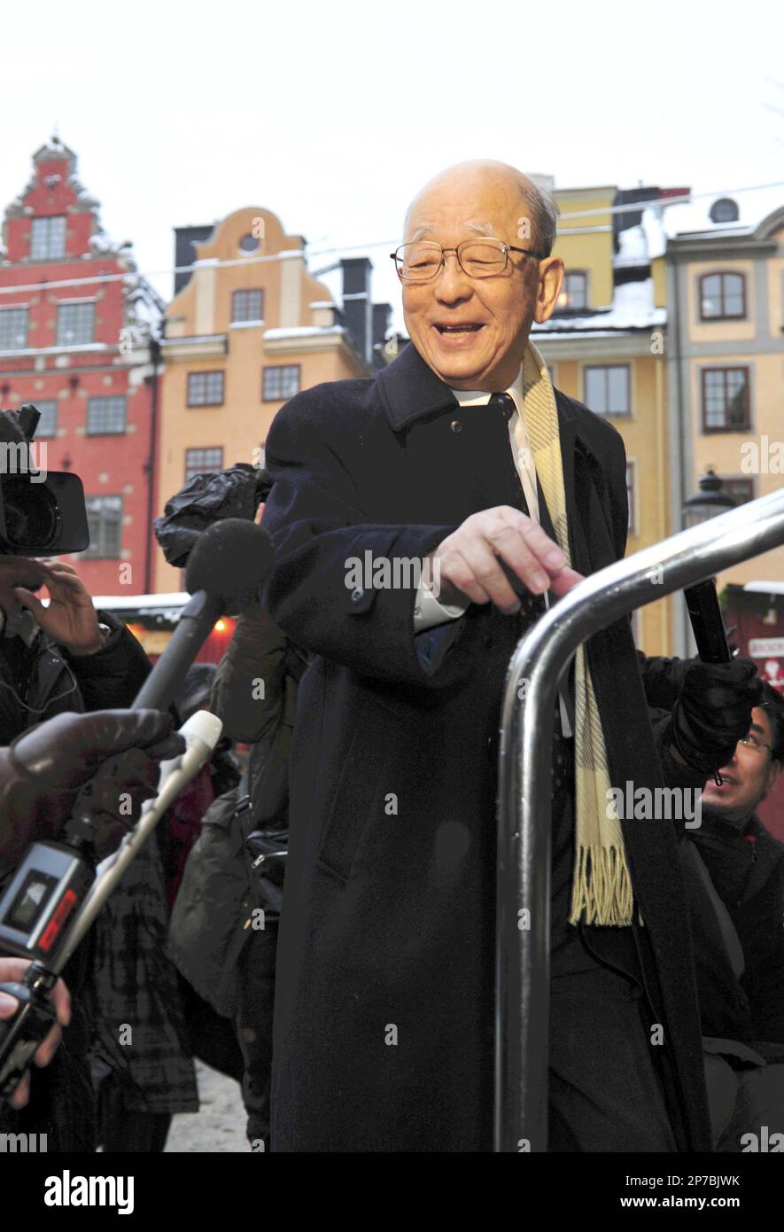 Nobel Prize laureate, Akira Suzuki, 80, a professor emeritus at ...