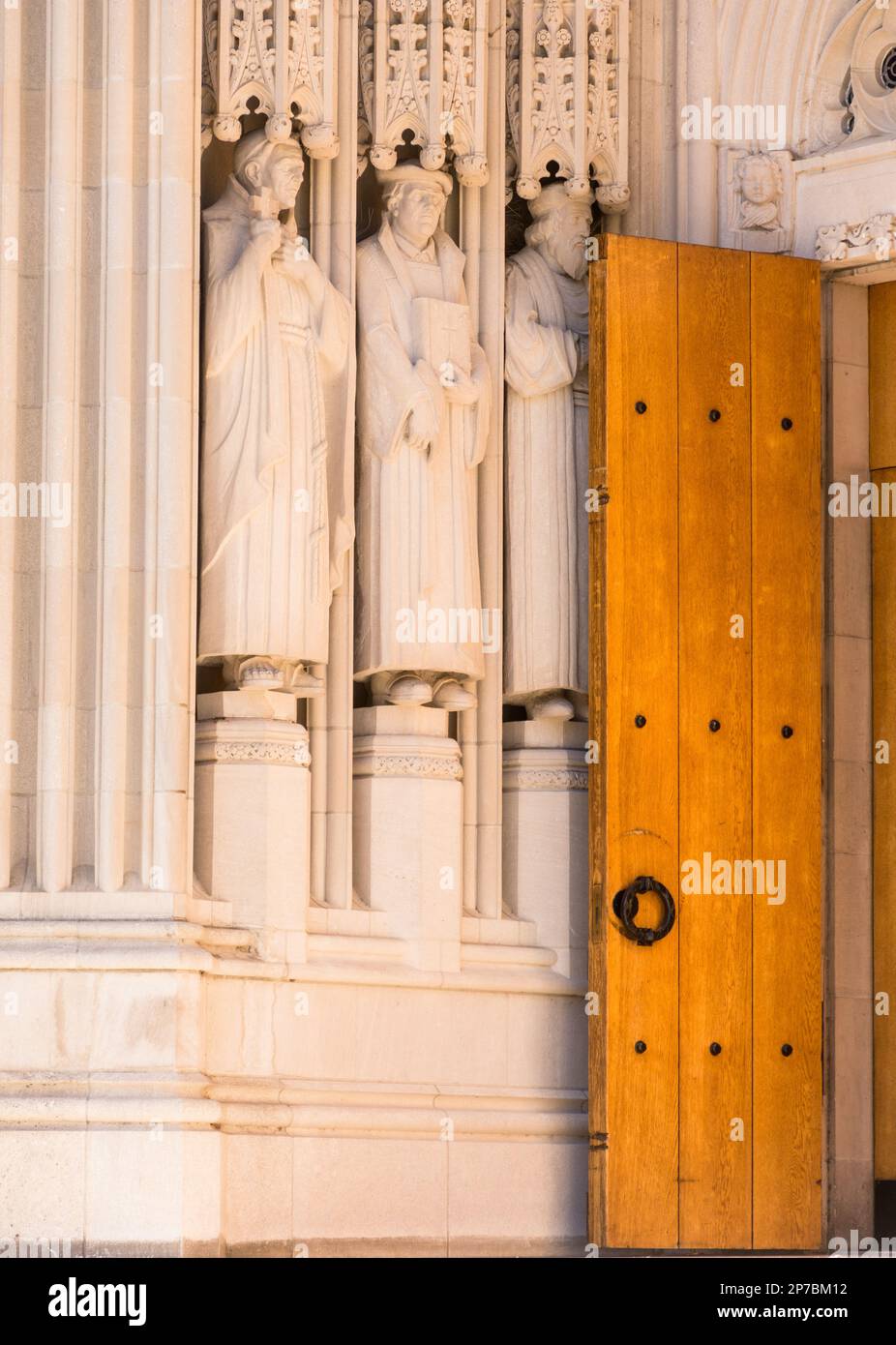 Chapel Drive, Duke University, Durham, North Carolina, showing green ...