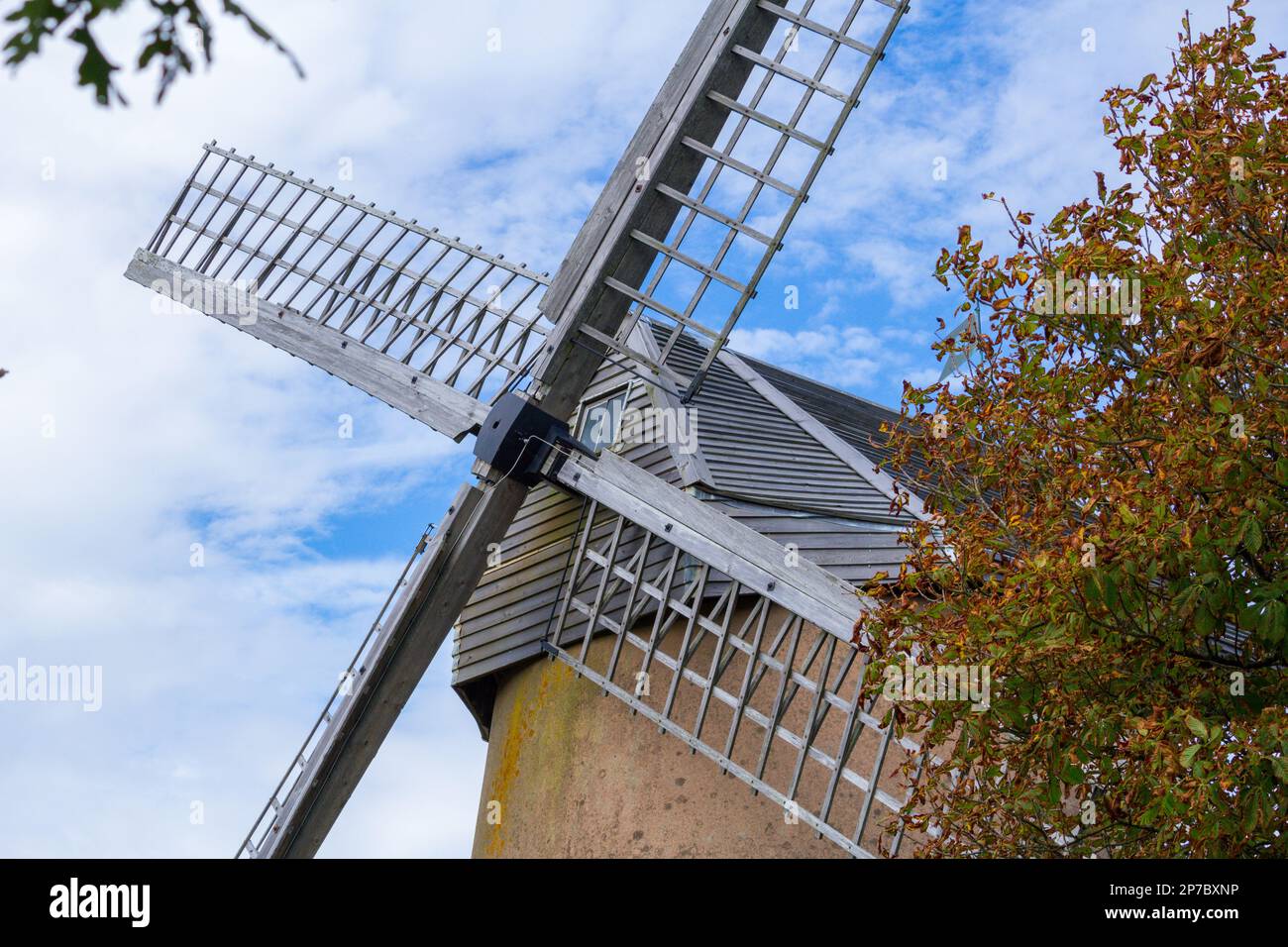Bembridge Windmill, Isle of Wight, UK Stock Photo - Alamy