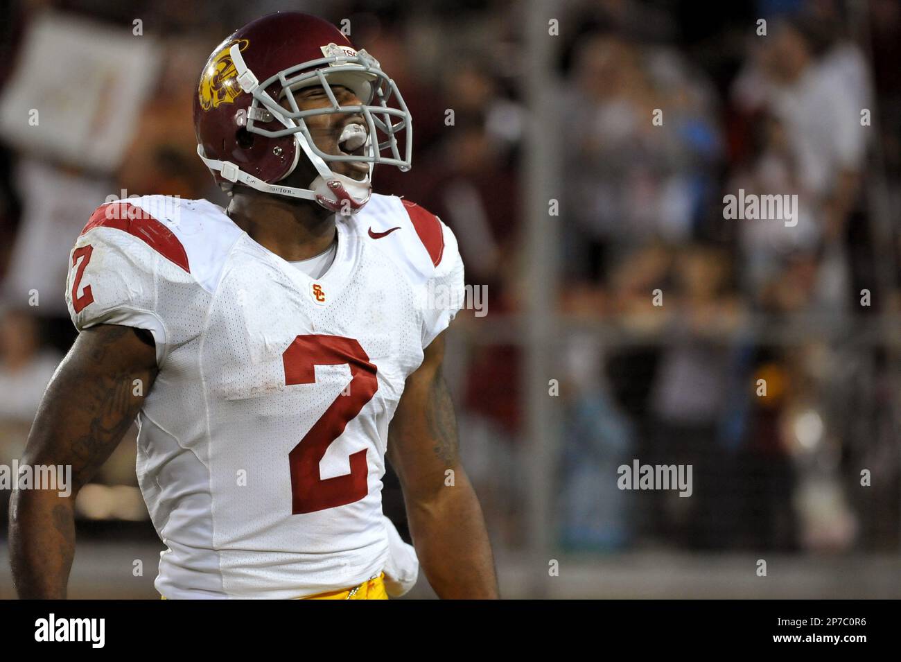 University of Southern California tailback C.J. Gable (2) celebrates ...