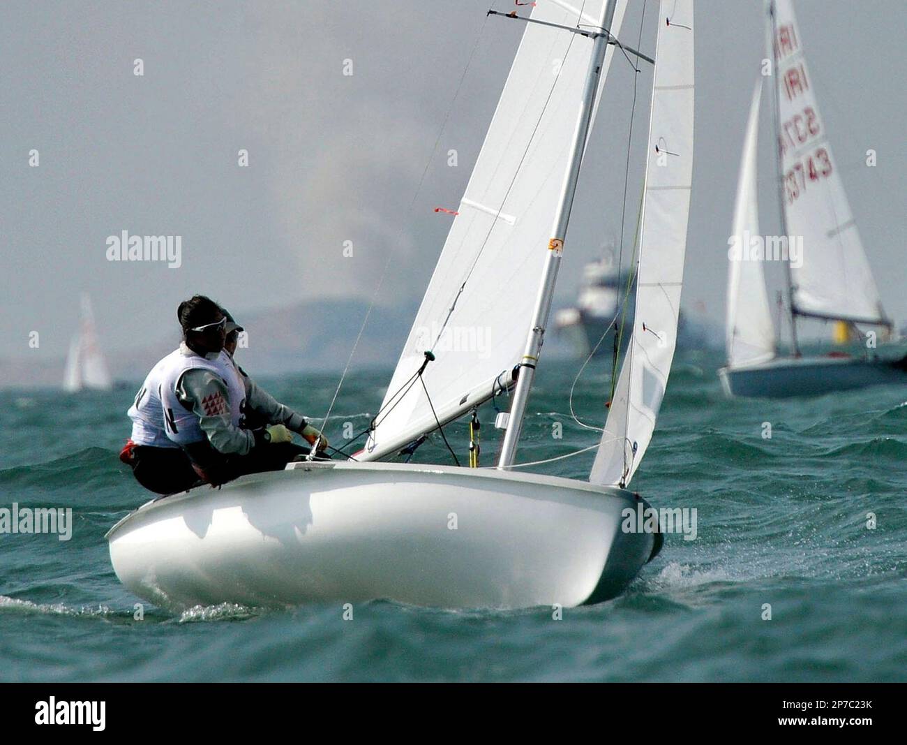 Singapore's Rachel Lee Qing and Cecilia Low Rui Qi compete in the Women ...