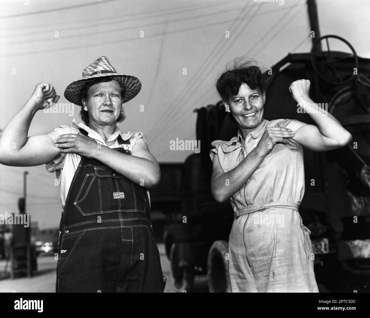 Daintiest Drivers That Ever Dished Concrete. These women trade teas and ...