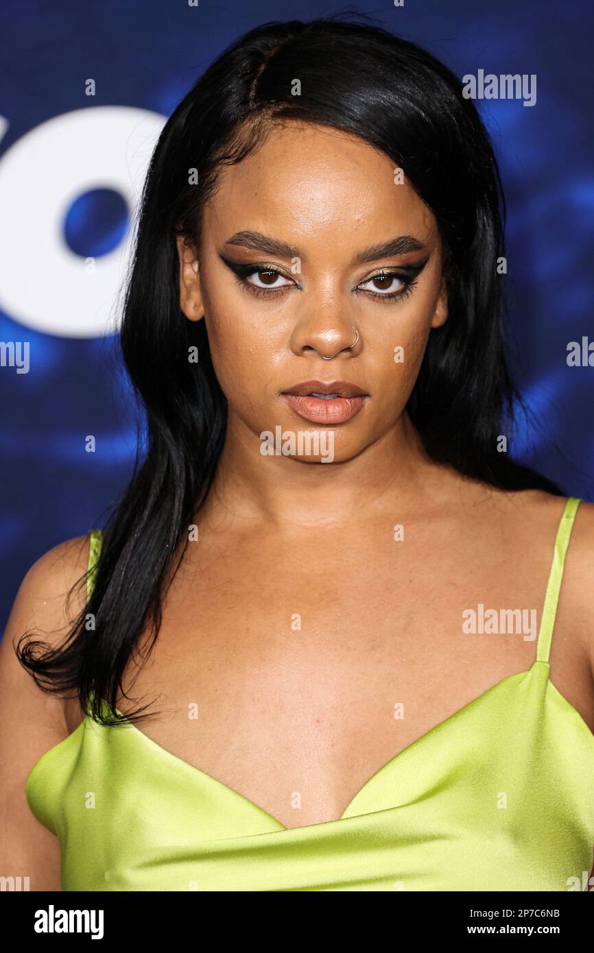 WESTWOOD, LOS ANGELES, CALIFORNIA, USA - MARCH 07: Ariel Thompson ...