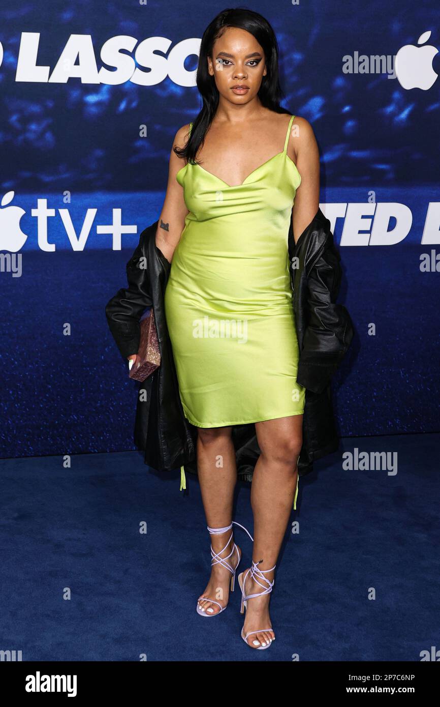 WESTWOOD, LOS ANGELES, CALIFORNIA, USA - MARCH 07: Ariel Thompson ...