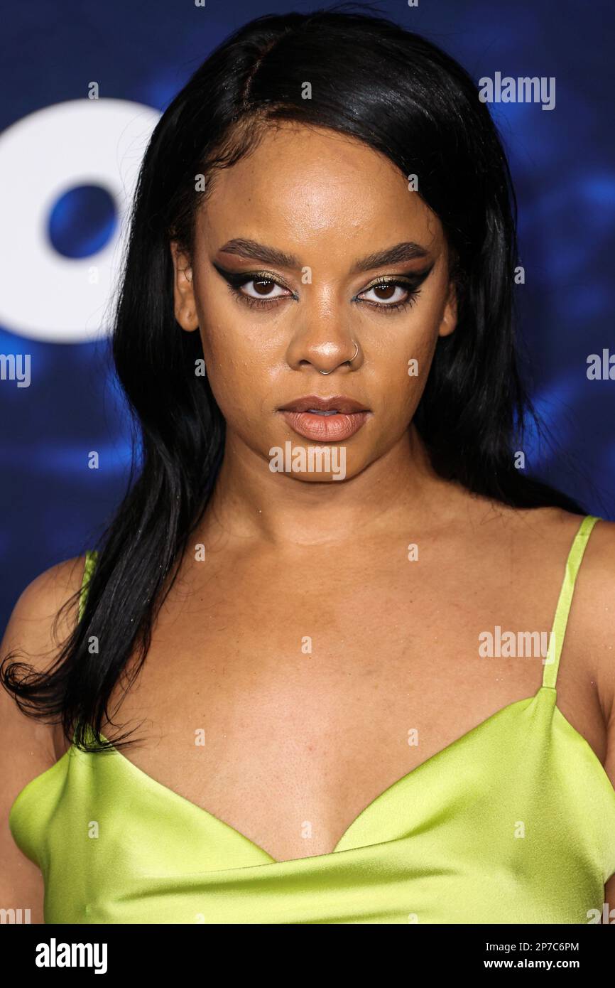 WESTWOOD, LOS ANGELES, CALIFORNIA, USA - MARCH 07: Ariel Thompson ...