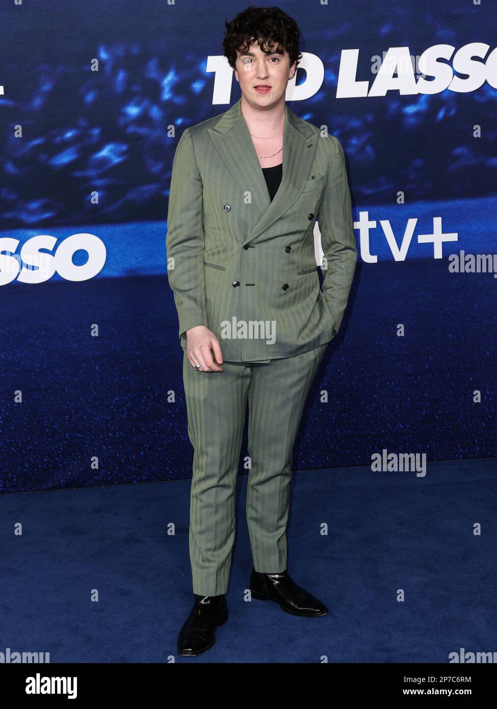 WESTWOOD, LOS ANGELES, CALIFORNIA, USA - MARCH 07: Charlie Hiscock ...