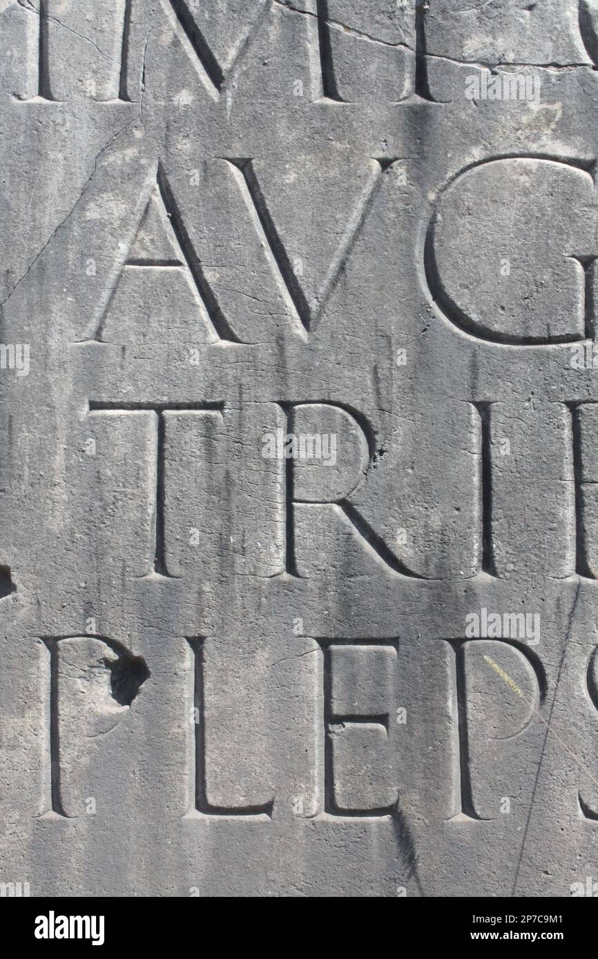 Roman alphabet hi-res stock photography and images - Alamy