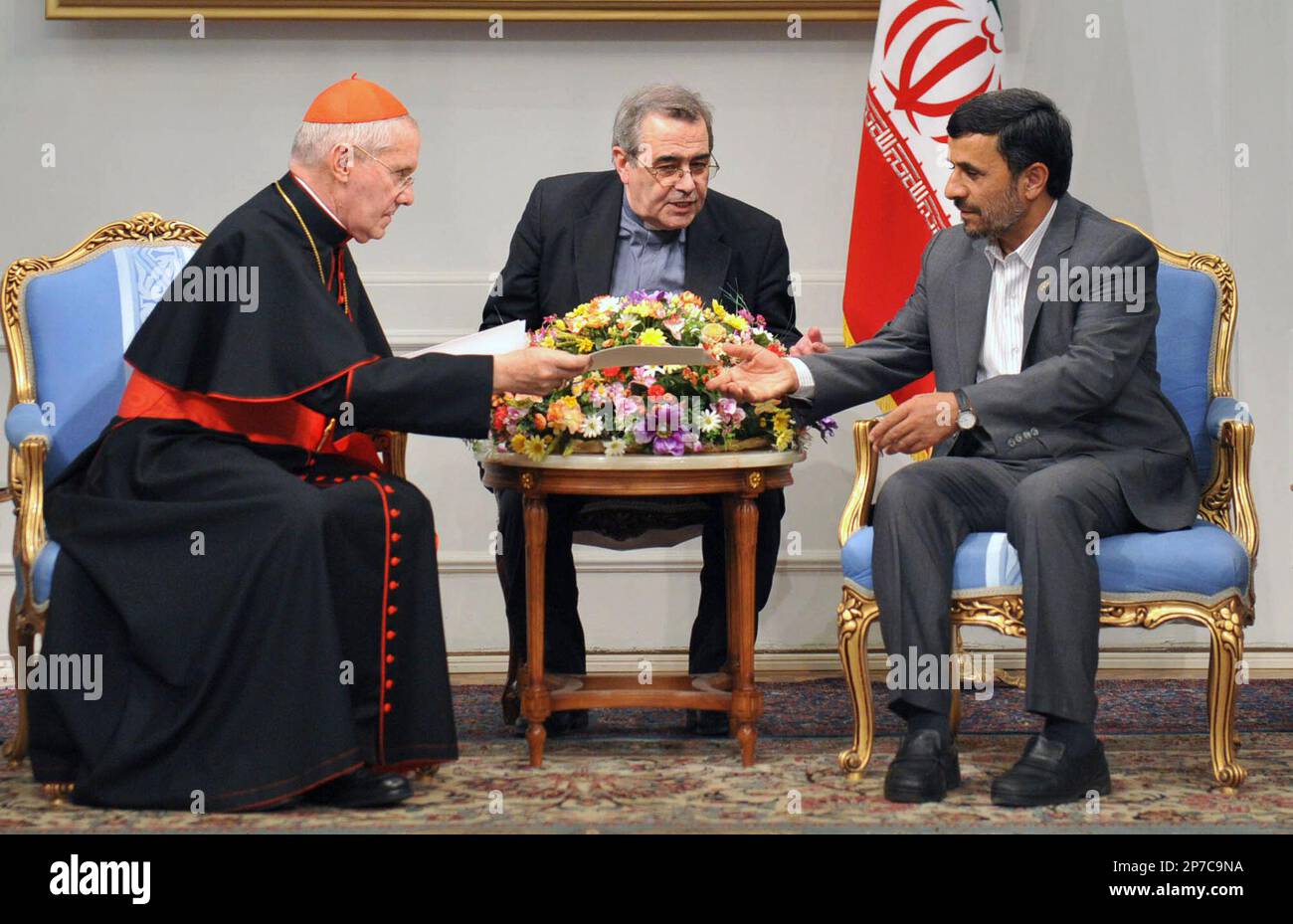 In this picture taken on Tuesday, Nov. 9, 2010, President of the ...