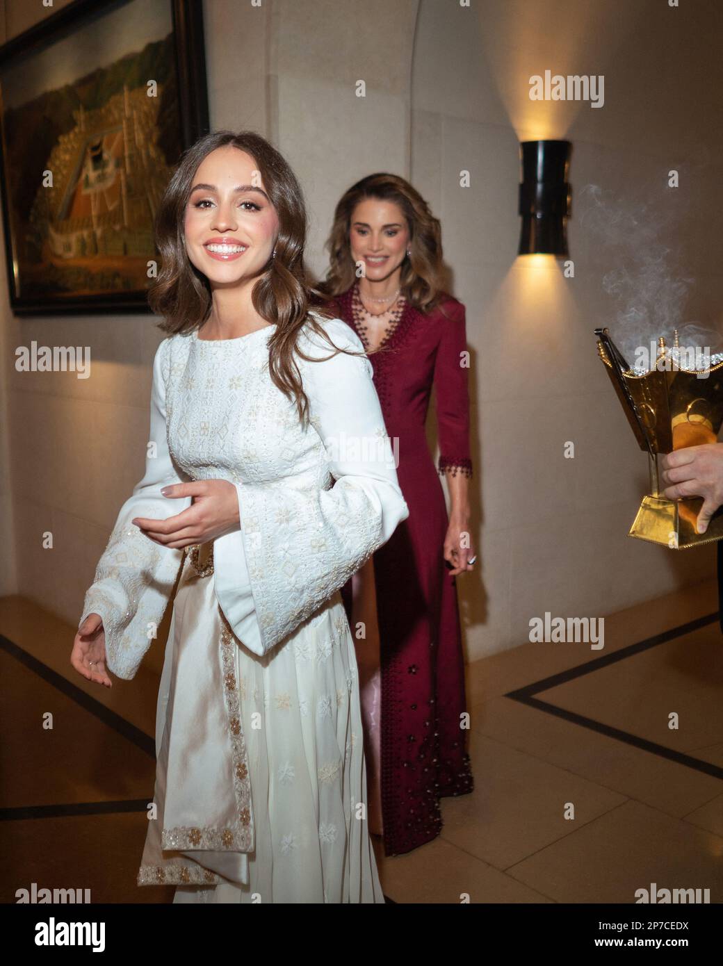 Amman, Jordan. 08th Mar, 2023. Jordan's Princess Iman, seen during a ...