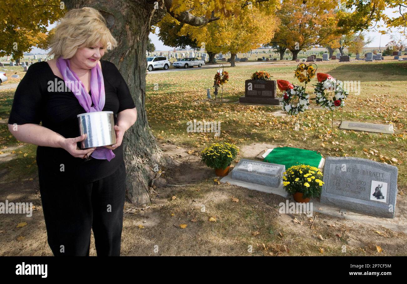 In this photo taken Oct. 25, 2010, Bonnie Barnett, daughter of the late ...