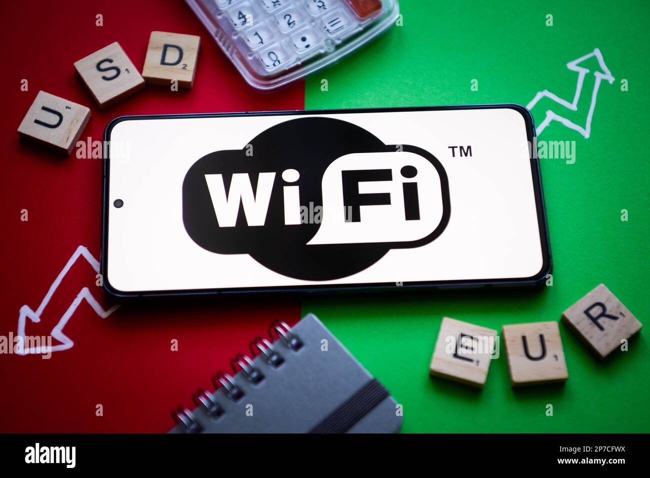 Nysa, Poland. 8th Mar, 2023. In this photo illustration a {persons ...