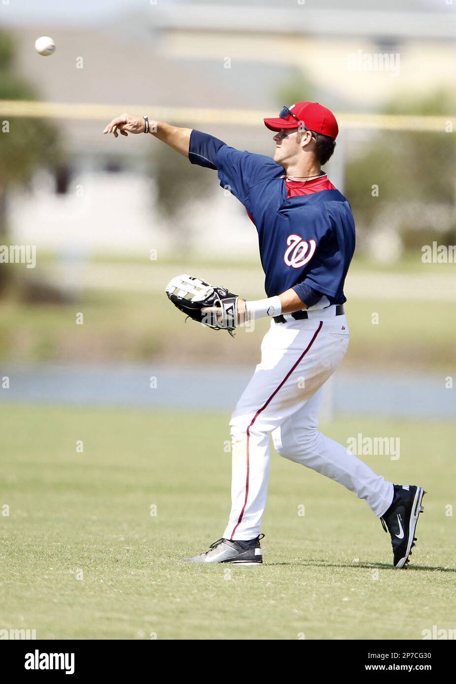 #1 pick in the MLB Draft 2010 Outfielder Bryce Harper of the Washington ...