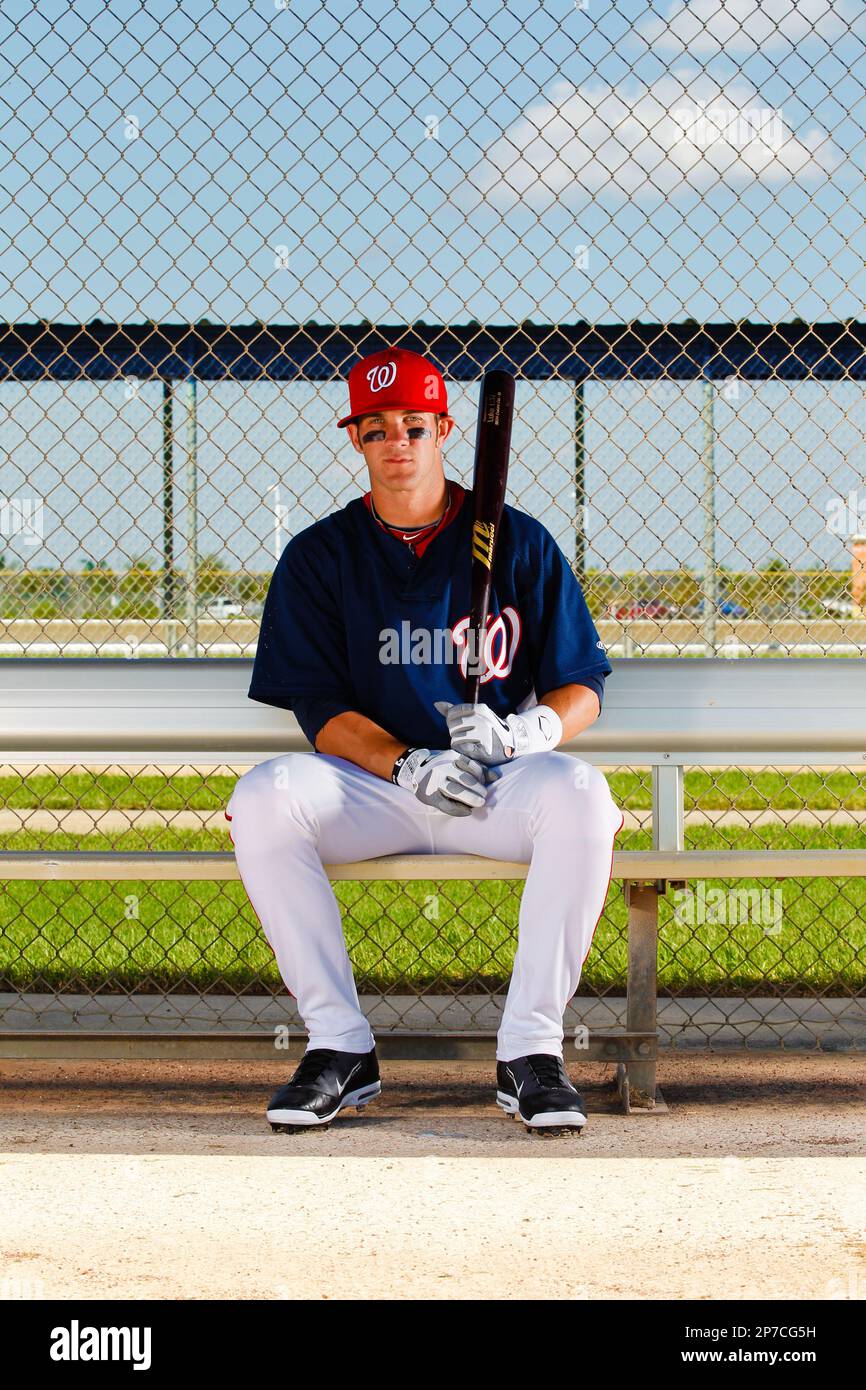 #1 pick in the MLB Draft 2010 Outfielder Bryce Harper of the Washington ...