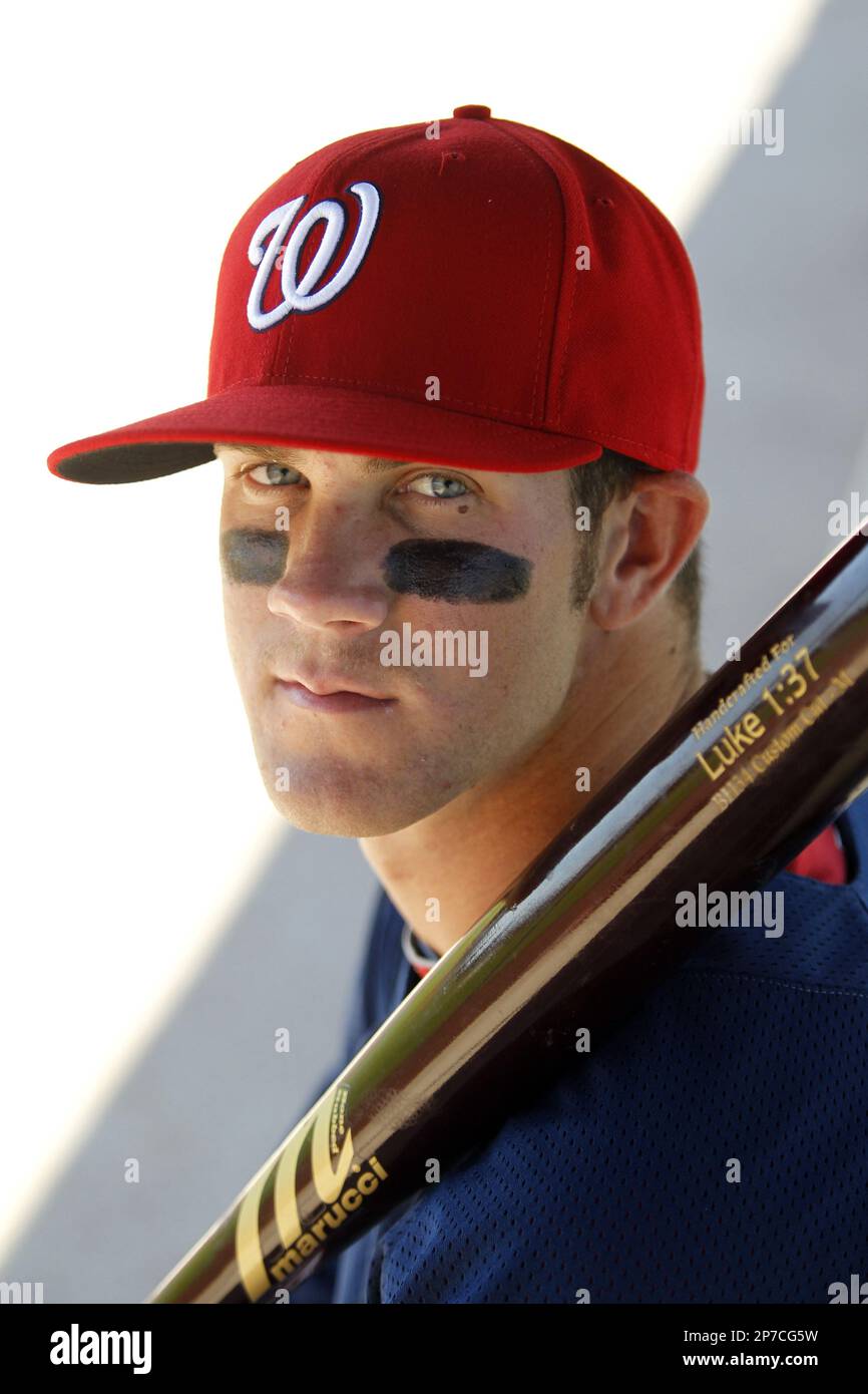 #1 pick in the MLB Draft 2010 Outfielder Bryce Harper of the Washington ...
