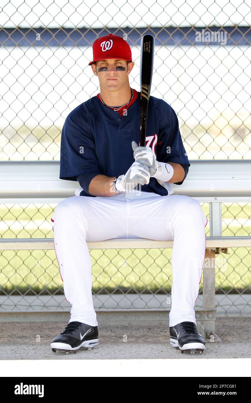#1 pick in the MLB Draft 2010 Outfielder Bryce Harper of the Washington ...
