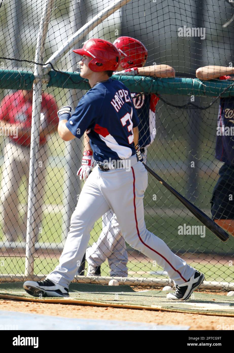 #1 pick in the MLB Draft 2010 Outfielder Bryce Harper of the Washington ...