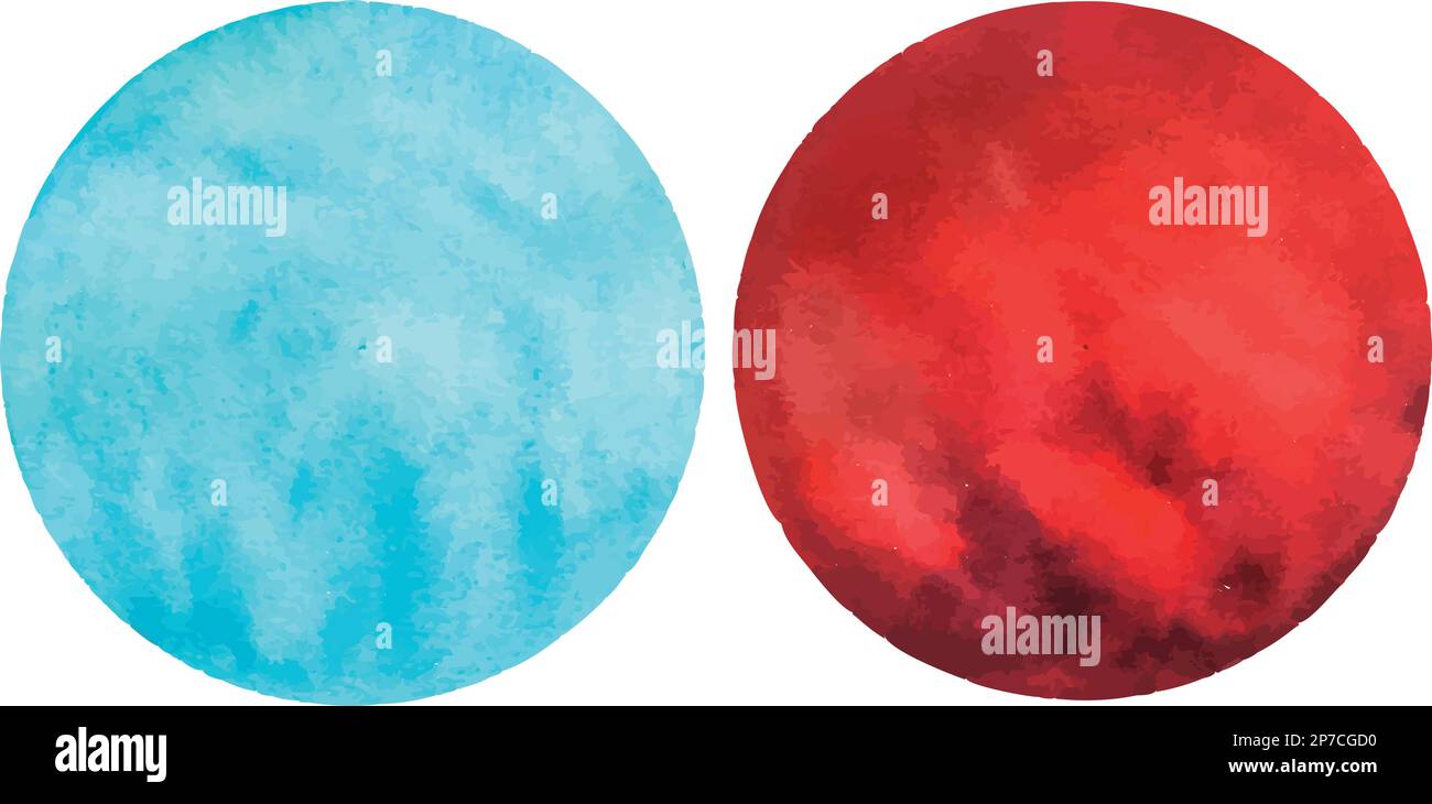 Planets realistic transparent set with planets isolated vector ...