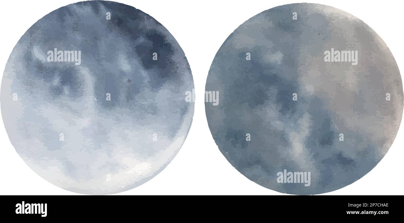 Planets realistic transparent set with planets isolated vector ...