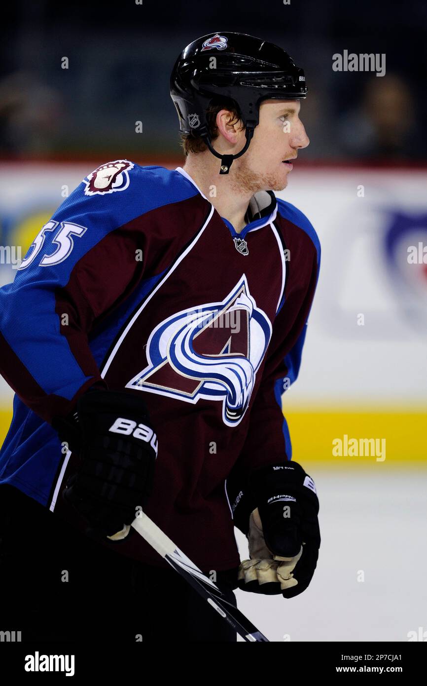 NHL player profile photo on Colorado Avalanche's Cody McLeod during a ...