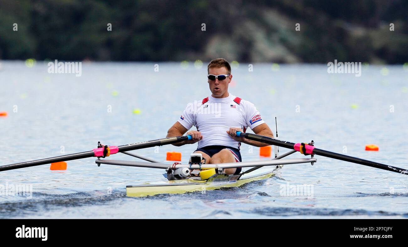 Kenneth Jurkowski of the United States competes in the Men's Single ...