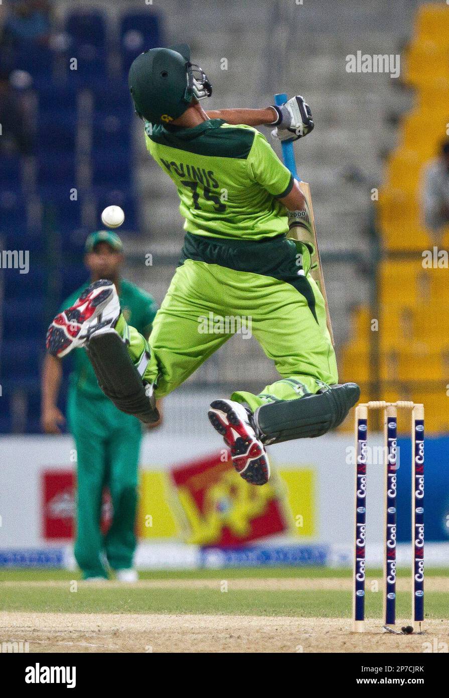 Pakistan's Younis Khan in action during the second one day cricket ...