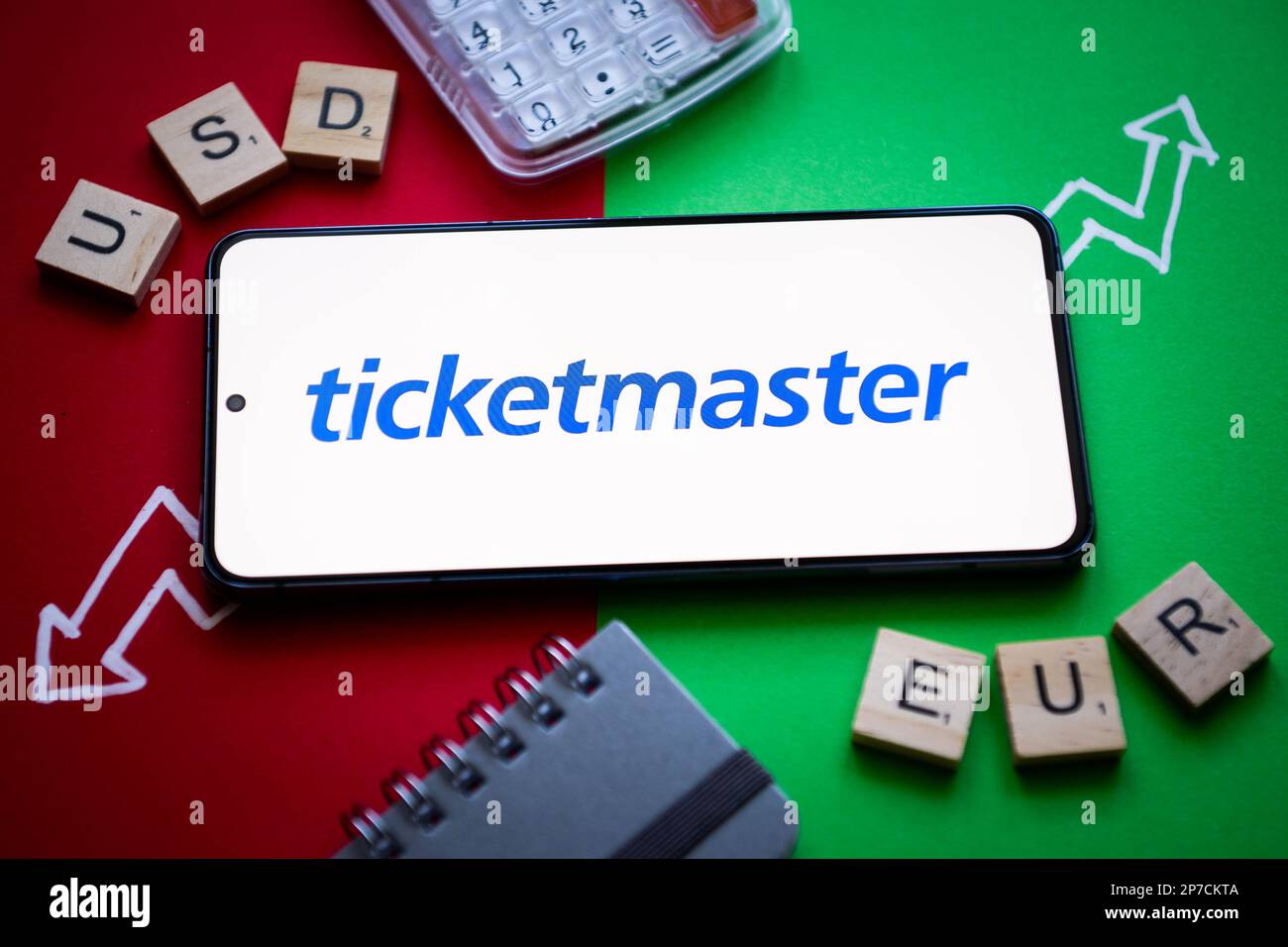 Ticketmaster logo hi-res stock photography and images - Alamy